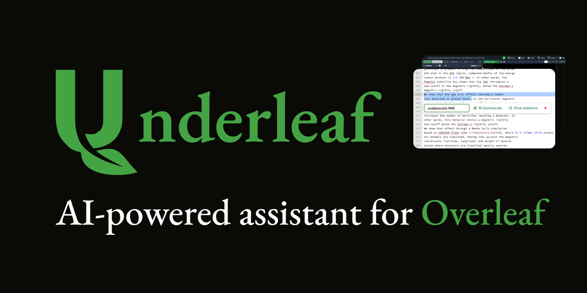 Overleaf Dark Mode | Underleaf